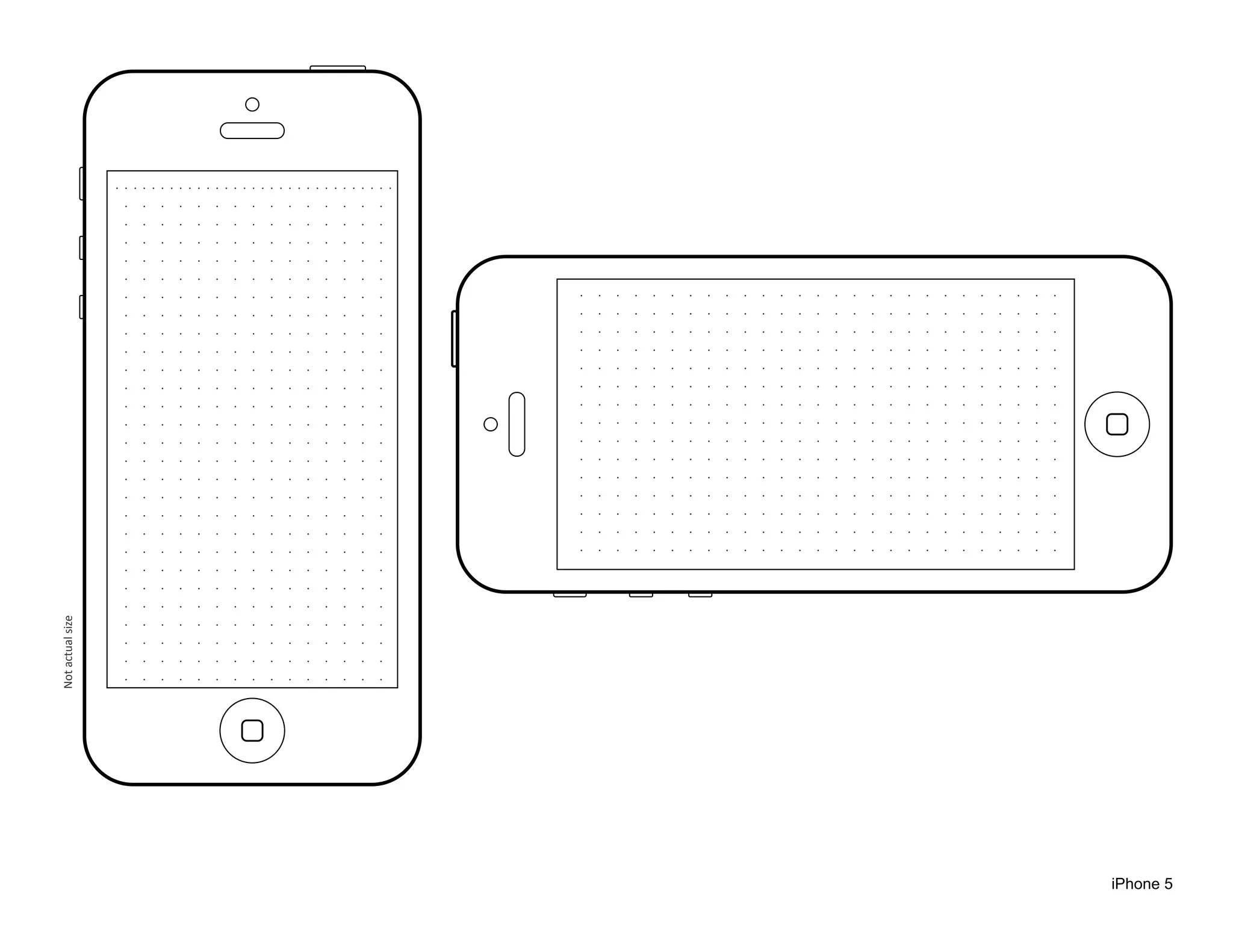 Iphone 5 design template | PDF