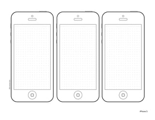 Iphone 4 Template White