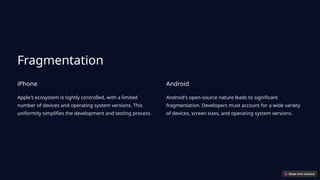 Comparing iPhone and Android App Development: Pros, Cons, and ...