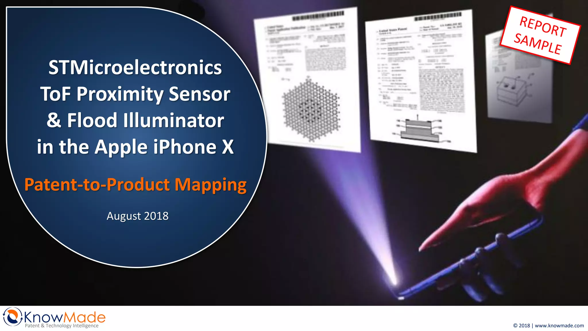 I phone X proximity sensor and food illuminator patent to product ...