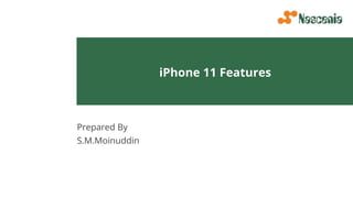 iphone 11 new features | PPT