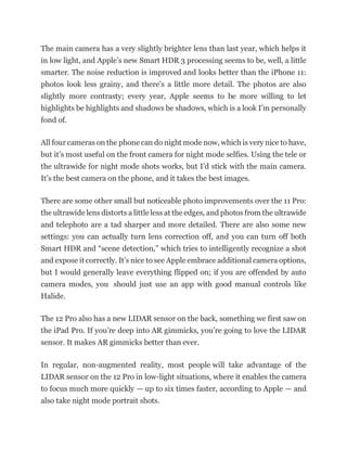 iPhone 12 Pro Review | PDF