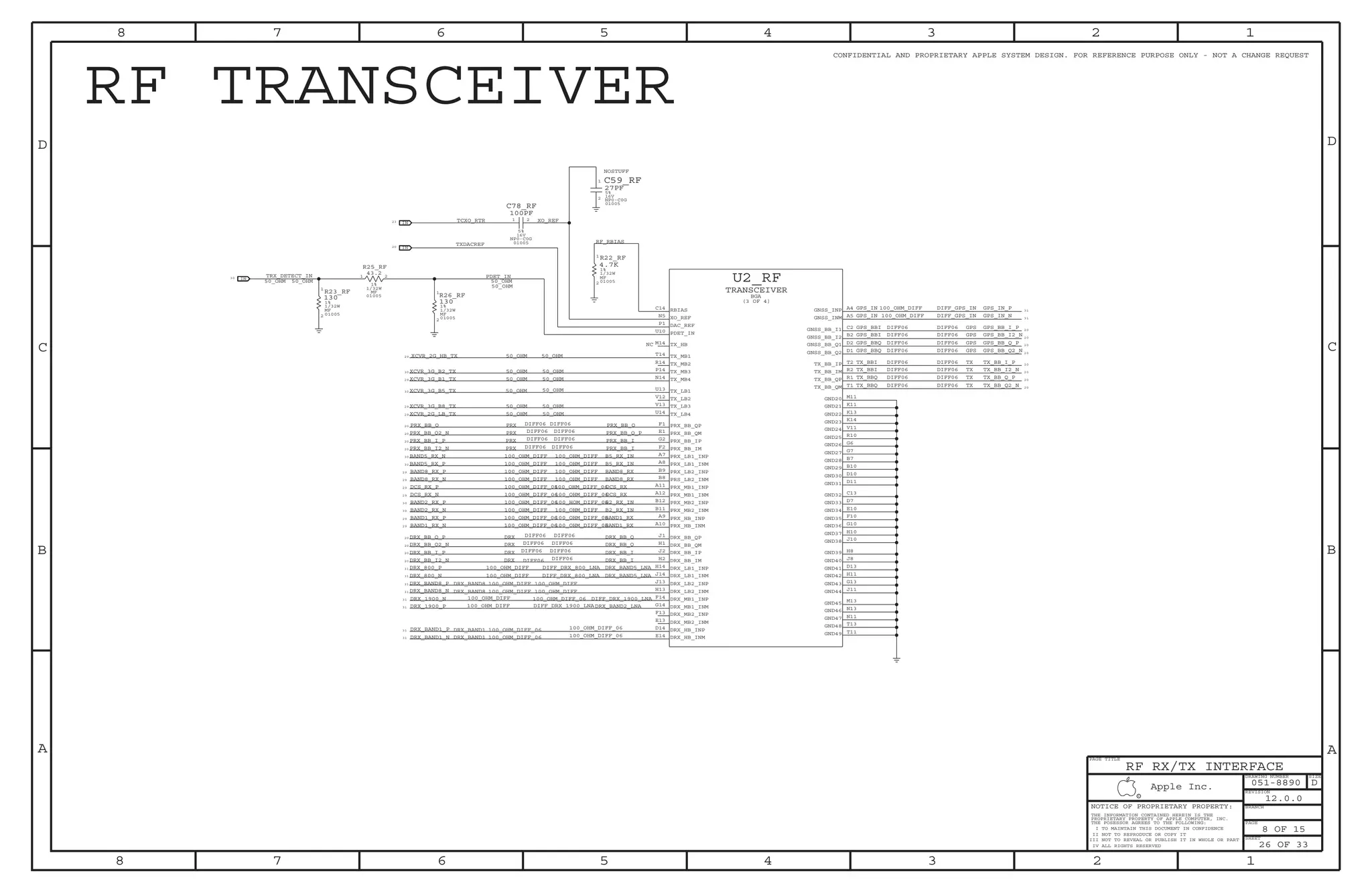 iphone 4s full Schematic Diagram | PDF