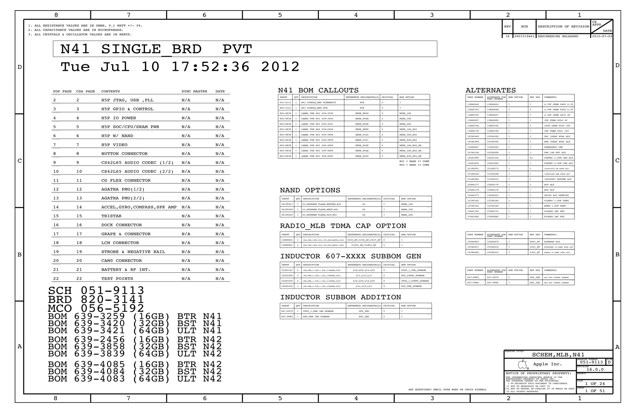 I phone 5 full Schematic Diagram 820 3141-b | PDF