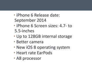 iPhone 6 | PPT