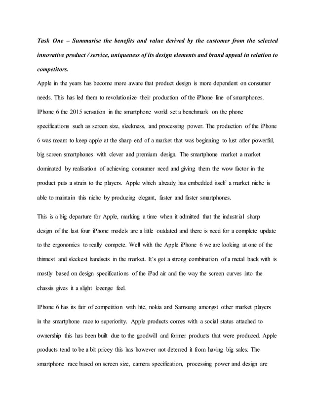 Iphone 6 | DOCX | Operating Systems | Computer Software and Applications