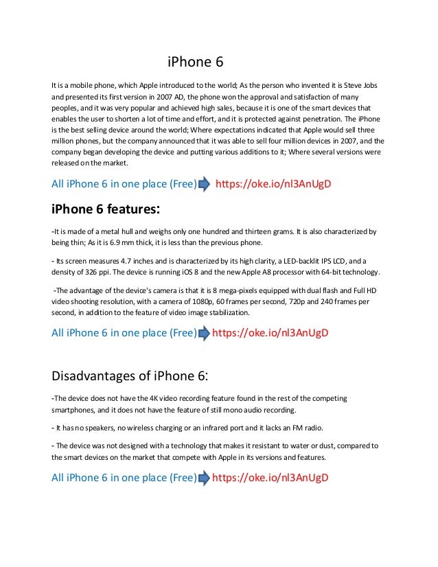 I phone 6 | PDF