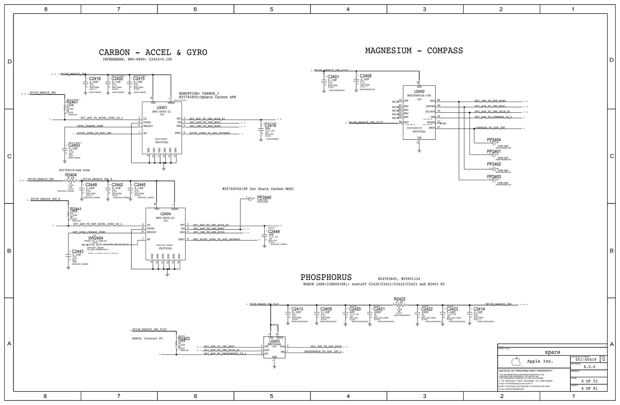 I phone 7 full Schematic Diagram | PDF