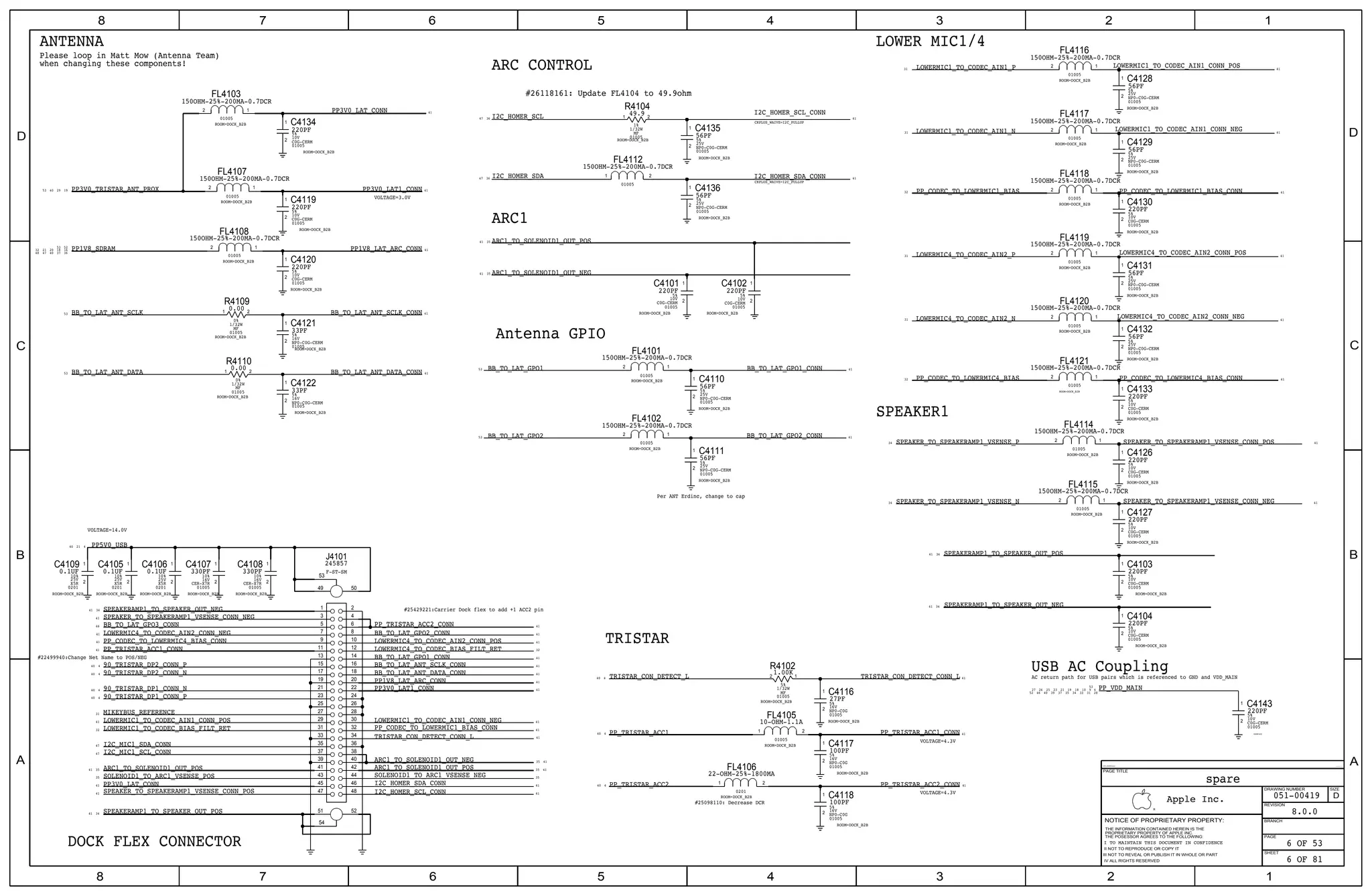 I phone 7 full Schematic Diagram | PDF