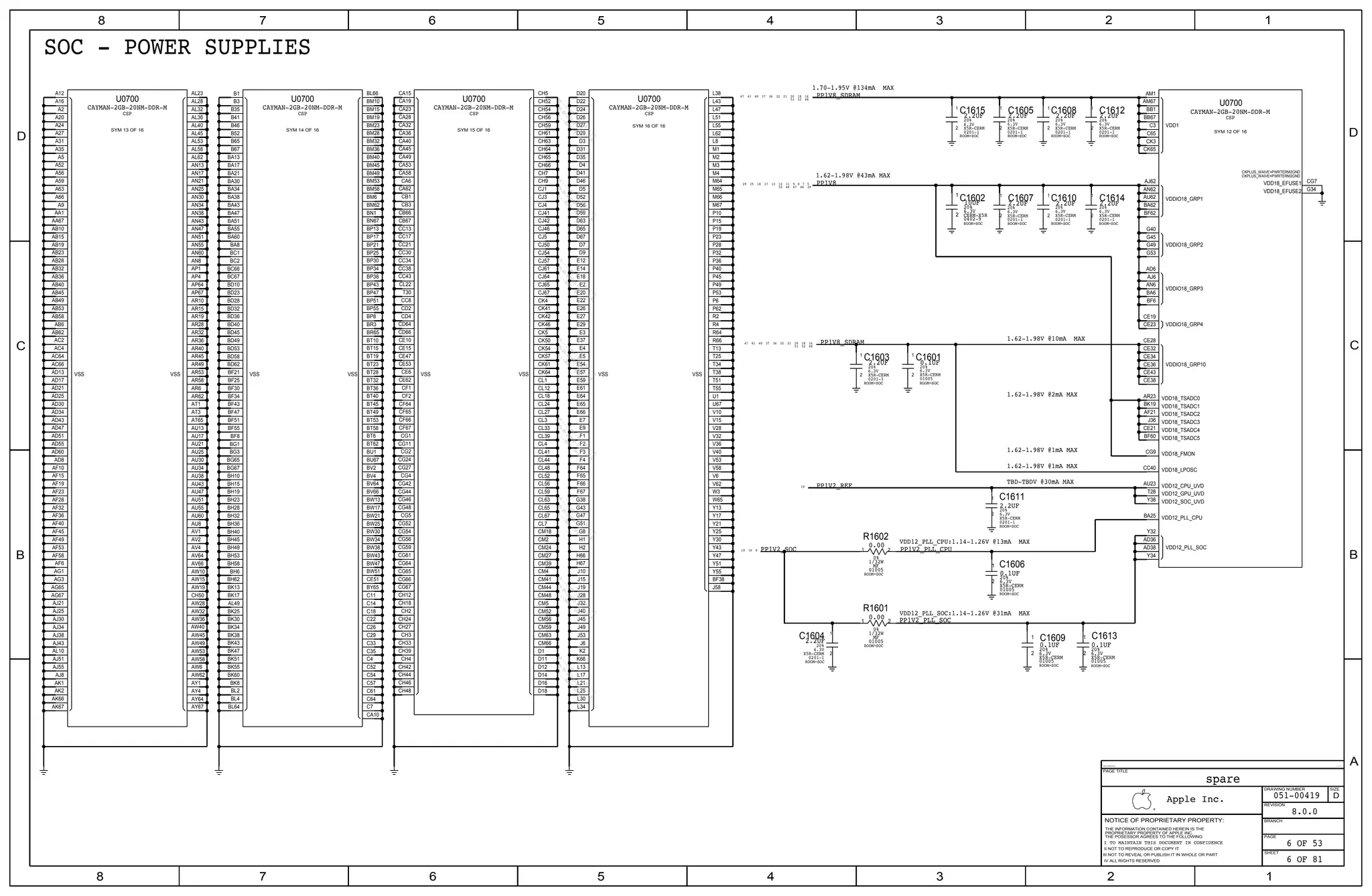 Full Schematic Of iPhone 7 | PDF