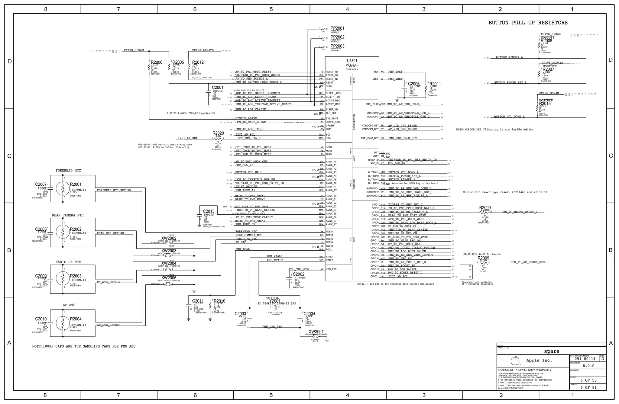 Full Schematic Of iPhone 7 | PDF