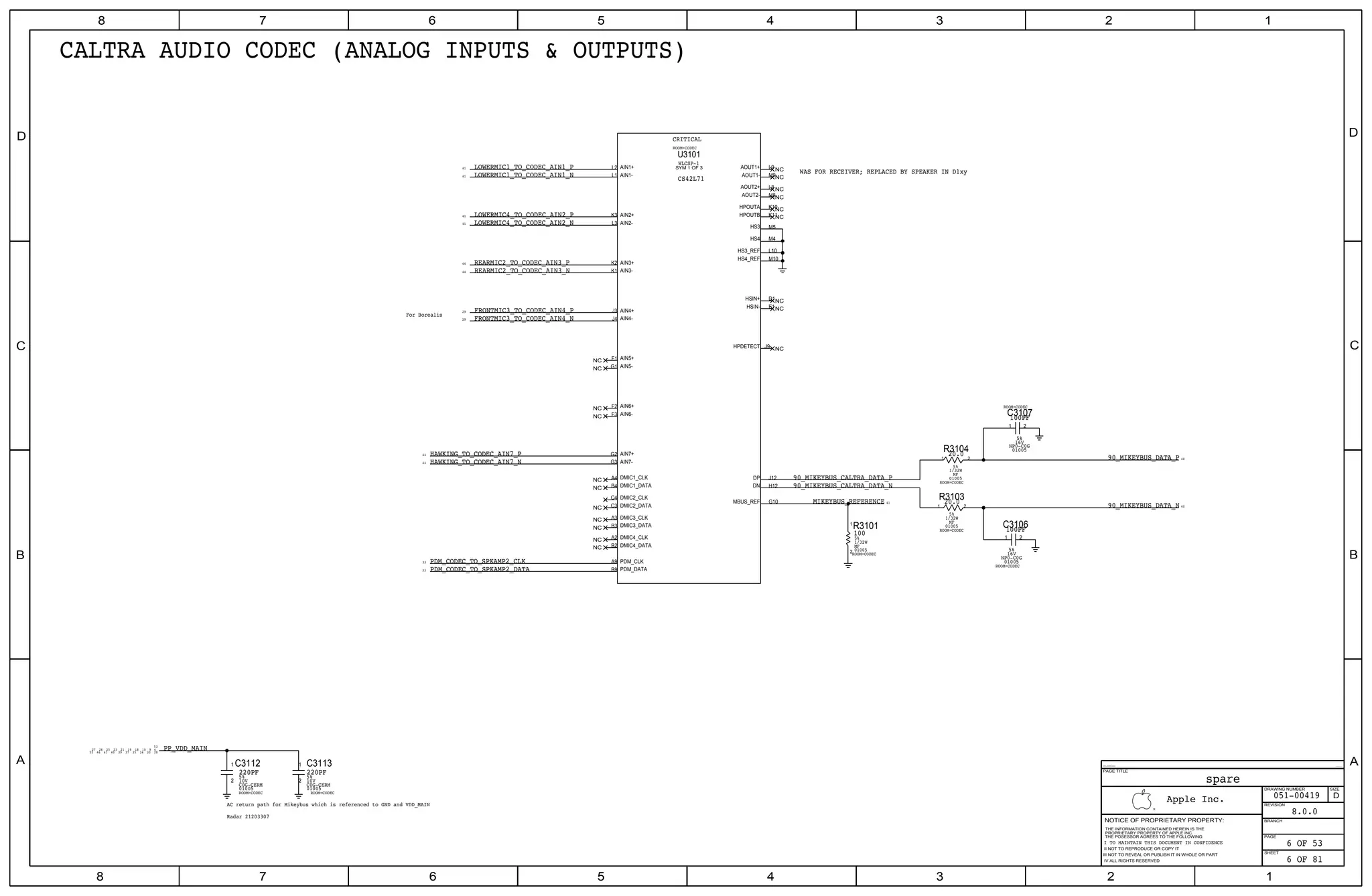 Full Schematic Of iPhone 7 | PDF