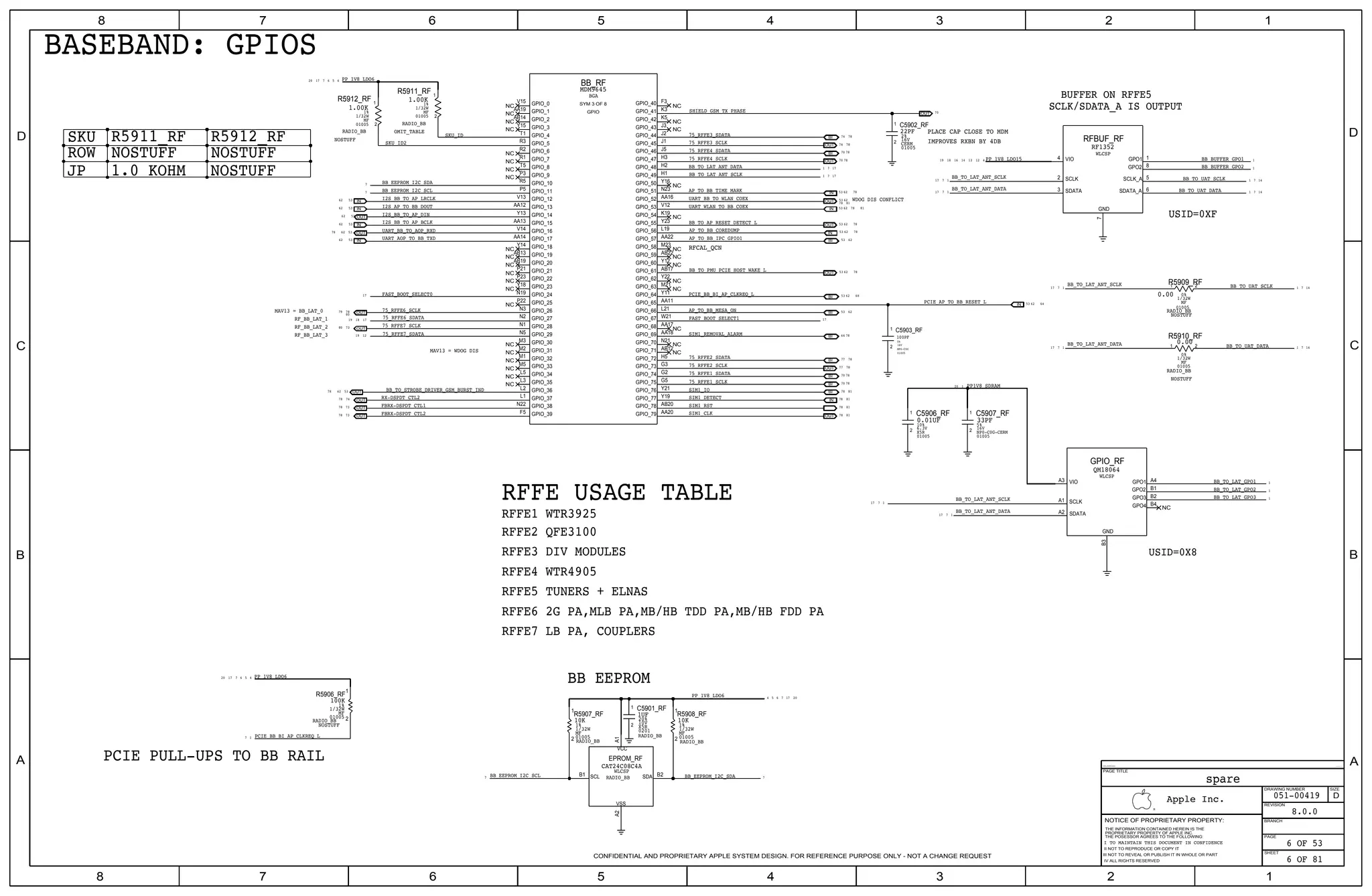 Full Schematic Of iPhone 7 | PDF