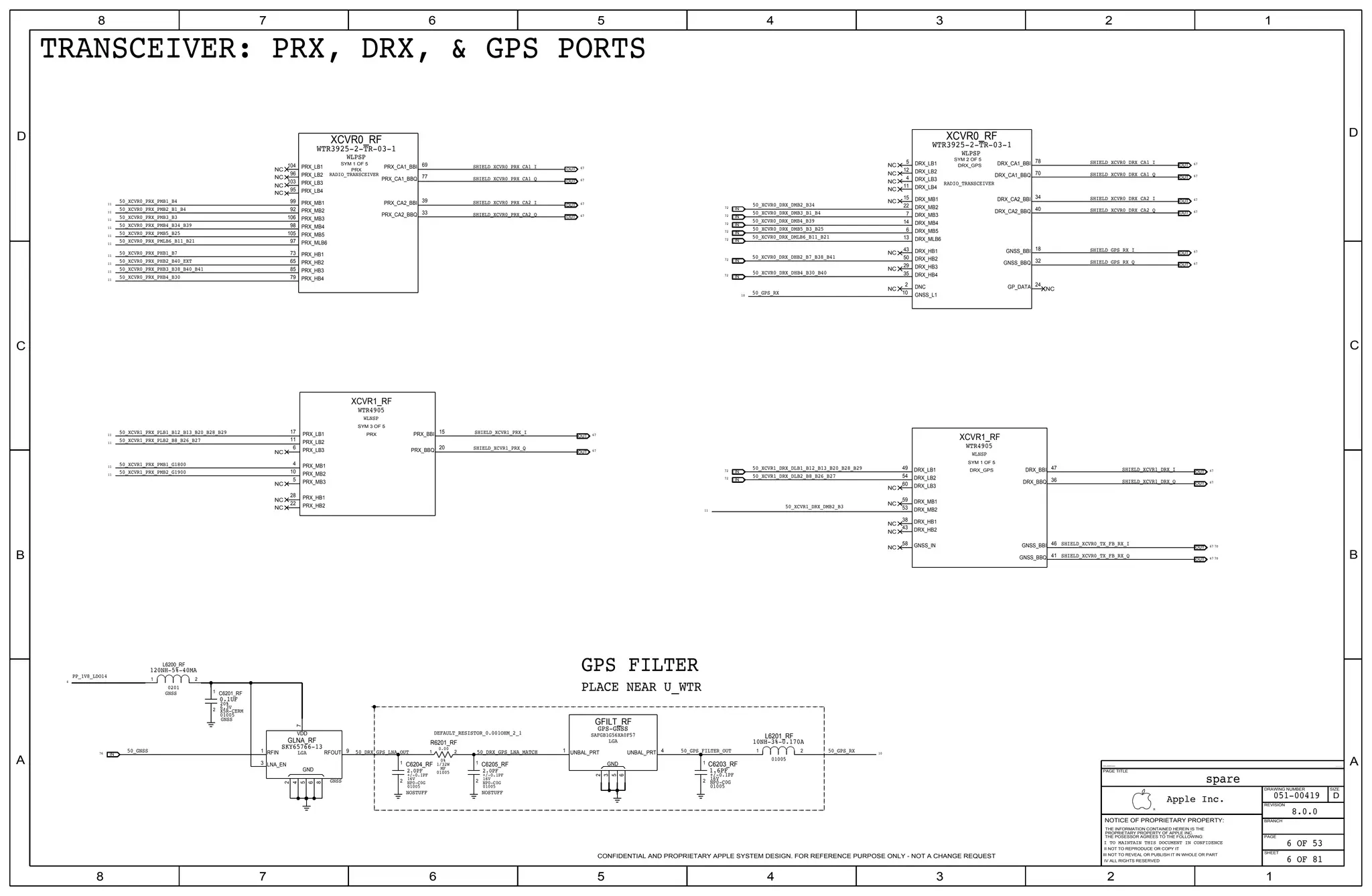 Full Schematic Of iPhone 7 | PDF