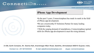 Iphone development company india - connectionphase | PPT