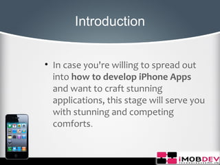 IPhone app development | iMOBDEV Technologies | PPT