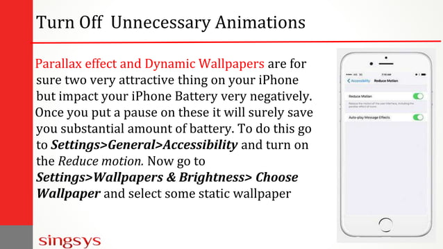 iOS Application Battery Optimization Techniques | PPT