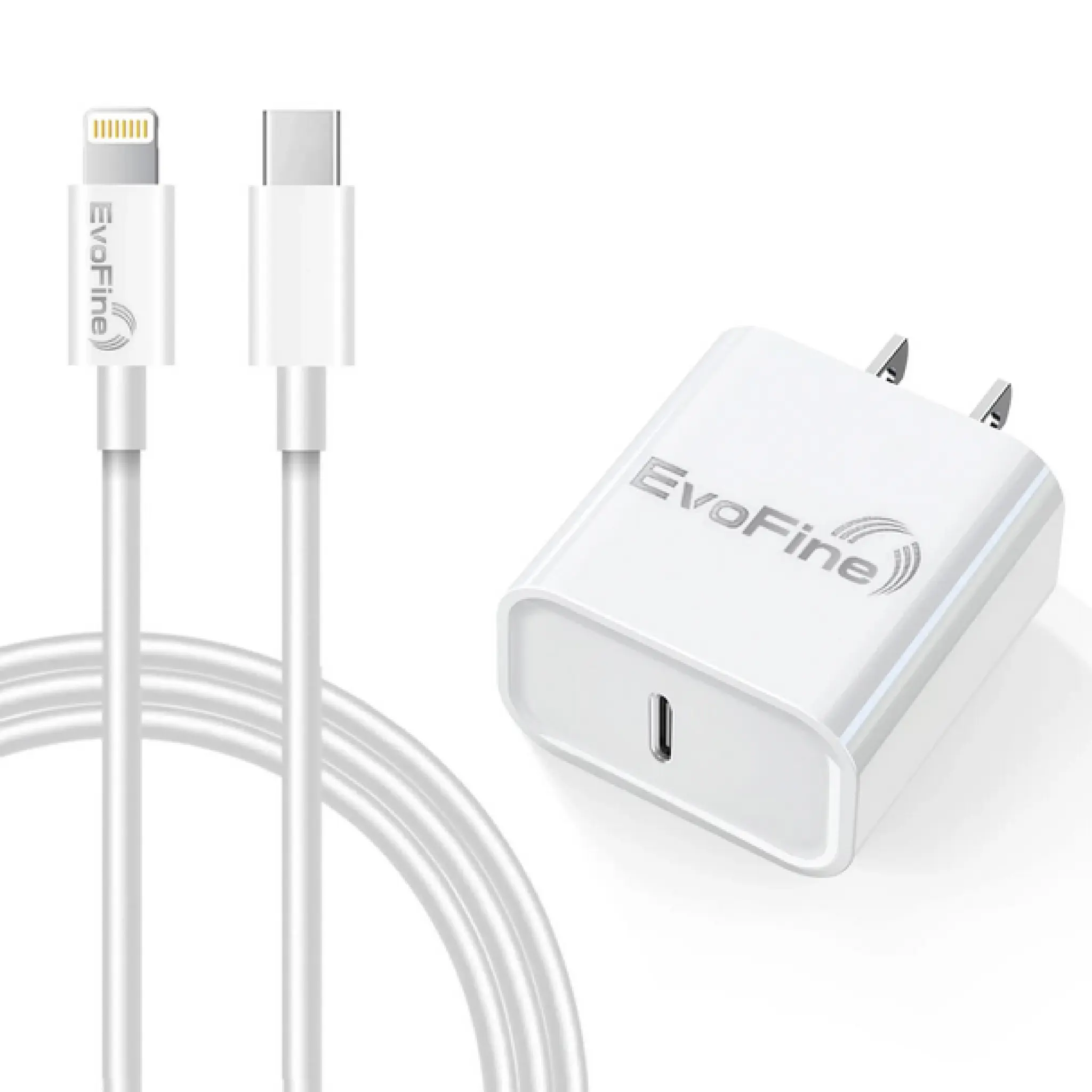 IPhone Wall Charger with USB-C and 3Ft Cords | PDF