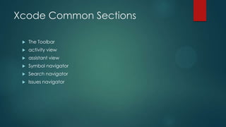 iOS Development (Part 1) | PPT