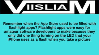 Iphone Flashlight Evolution | PPT