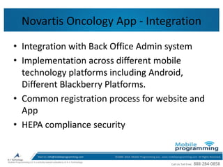 Mobile Programming LLC sample Case Studies | PPTX