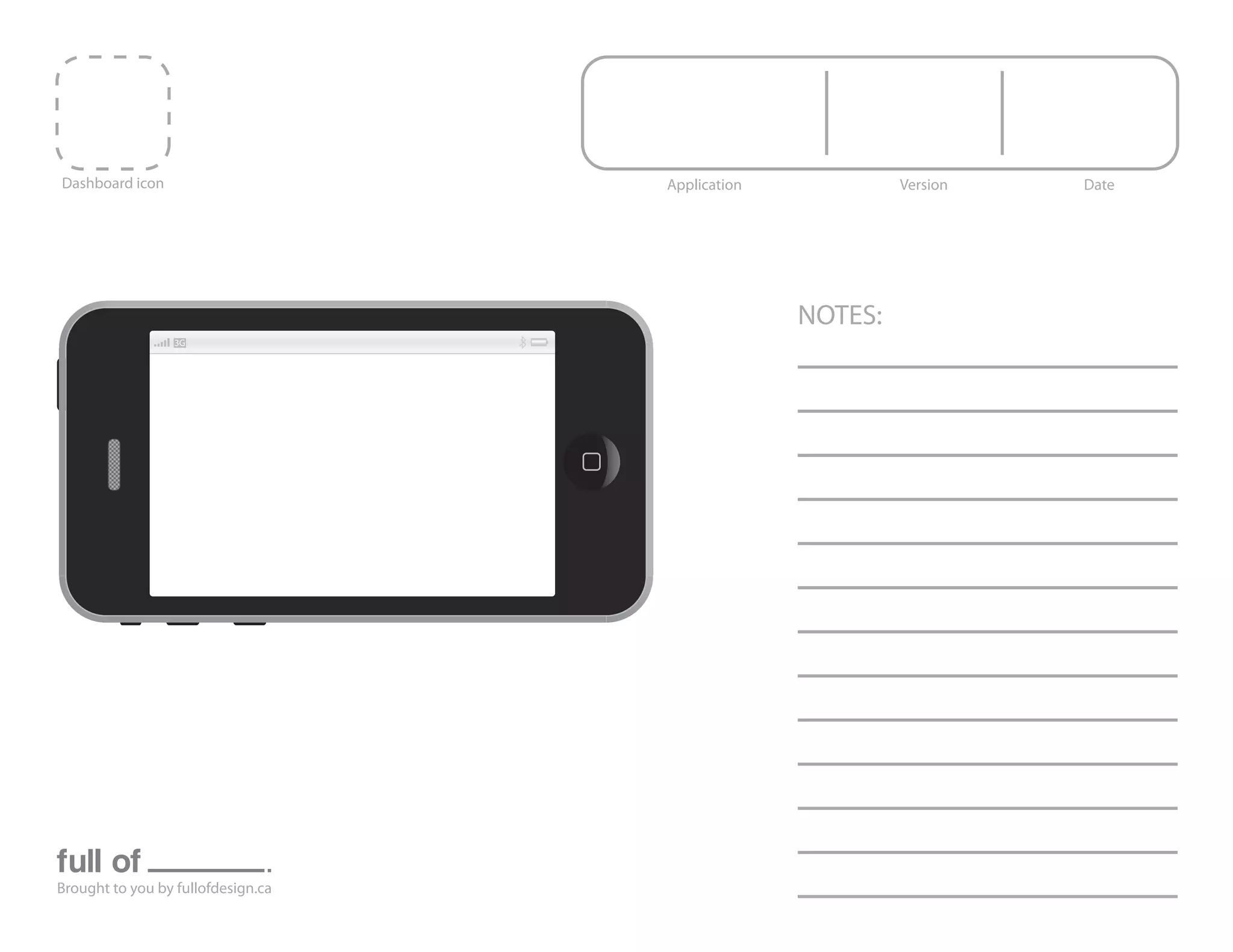 Iphone notepad horizontal | PPT