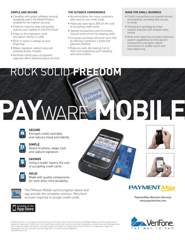Iphone payware mobile by merchant services | PDF