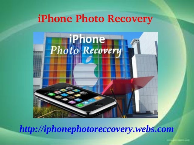 IPhone Recovery Photo