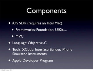 iOS Development Introduction | PPT