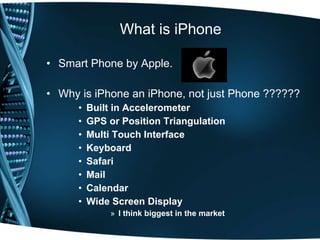 iPhone Programming | PPT