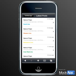 Iphone prototype tamara | PDF
