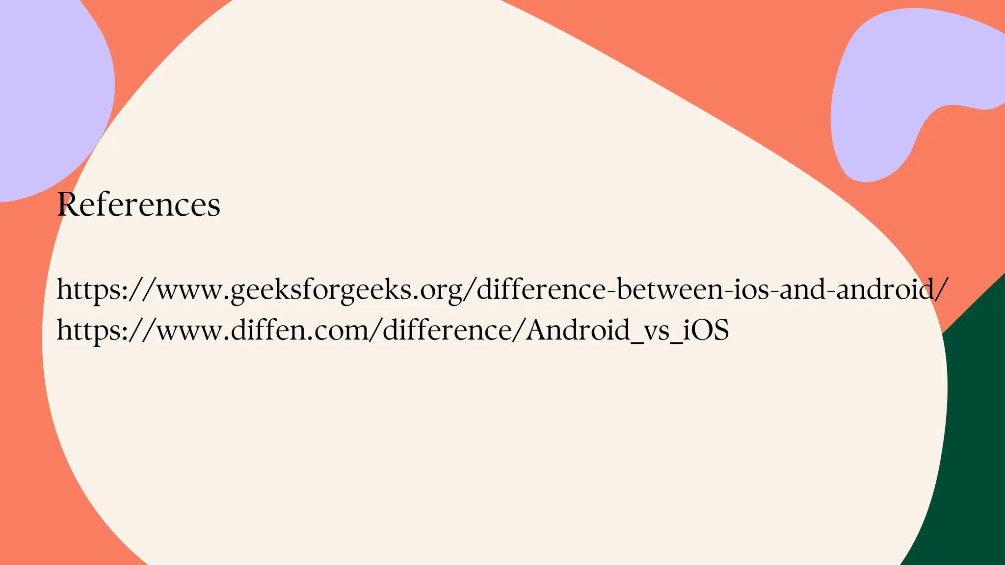 iPhone(ioS) vs Android, Which one is better? | PPT