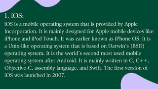 iPhone(ioS) vs Android, Which one is better? | PDF