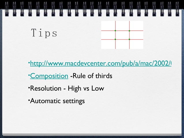 iPhoto Workshop 07 | PPT