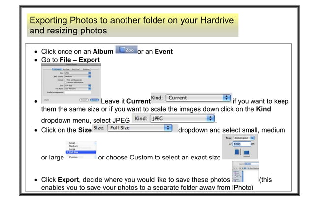 Iphoto 9 editing | PPT