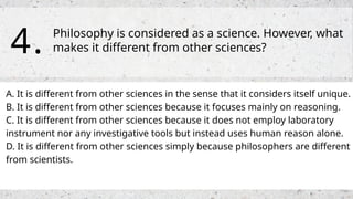 Introduction to Philosophy of the Human Person | PPTX