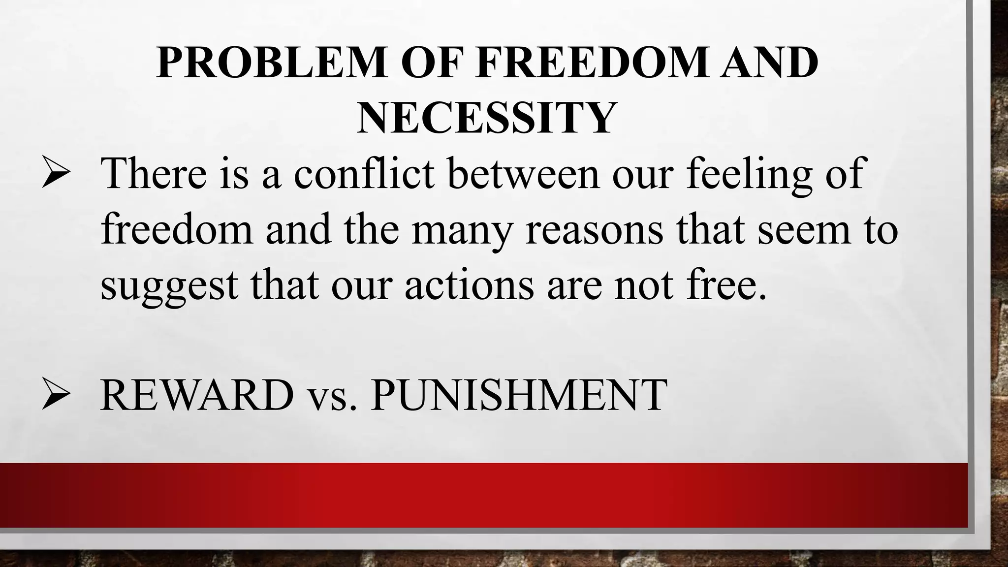 Human Person and Freedom | PPTX