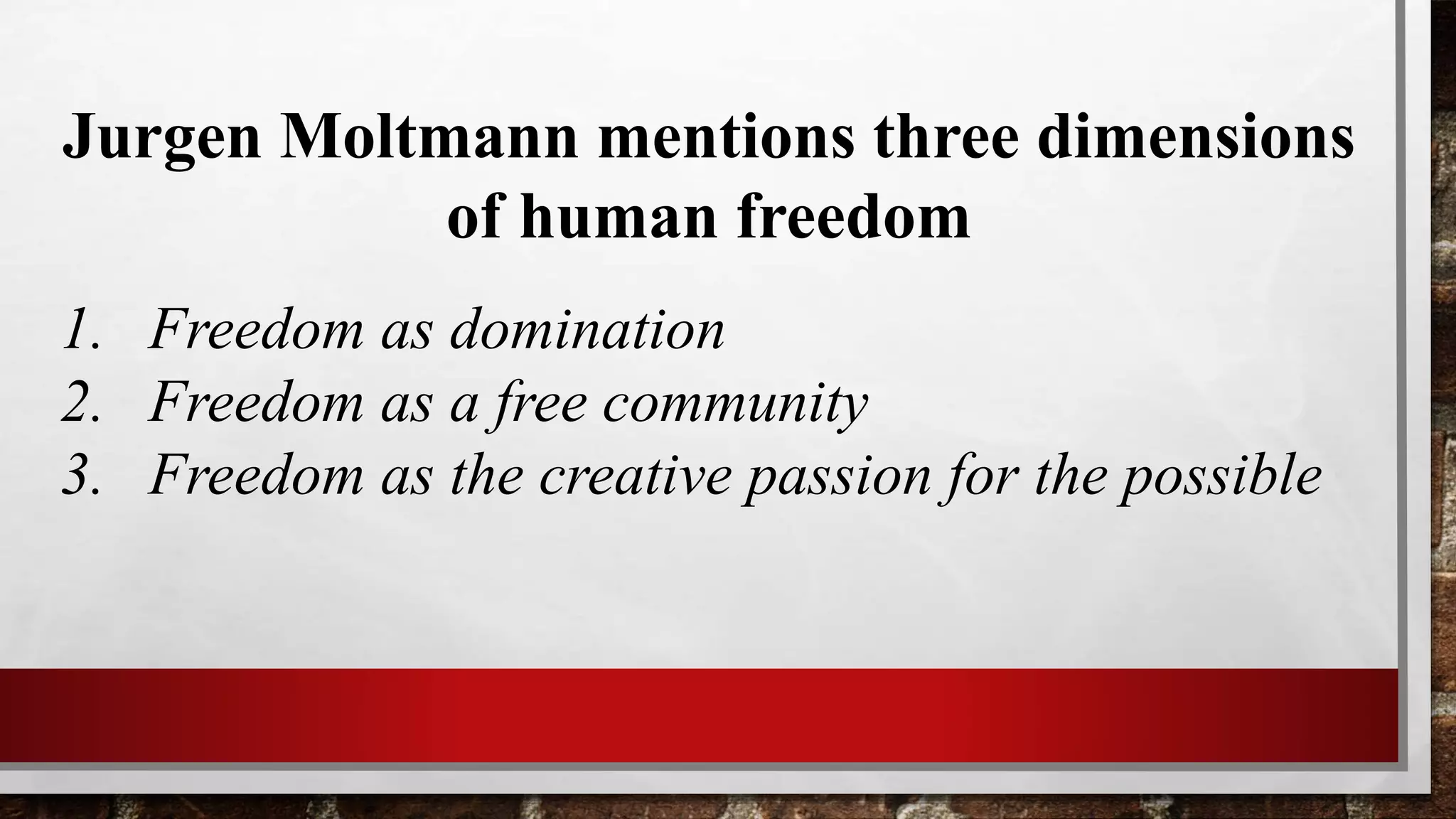 Human Person and Freedom | PPTX