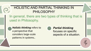 Introduction to philosophy of a human person - lesson 1 | PPTX