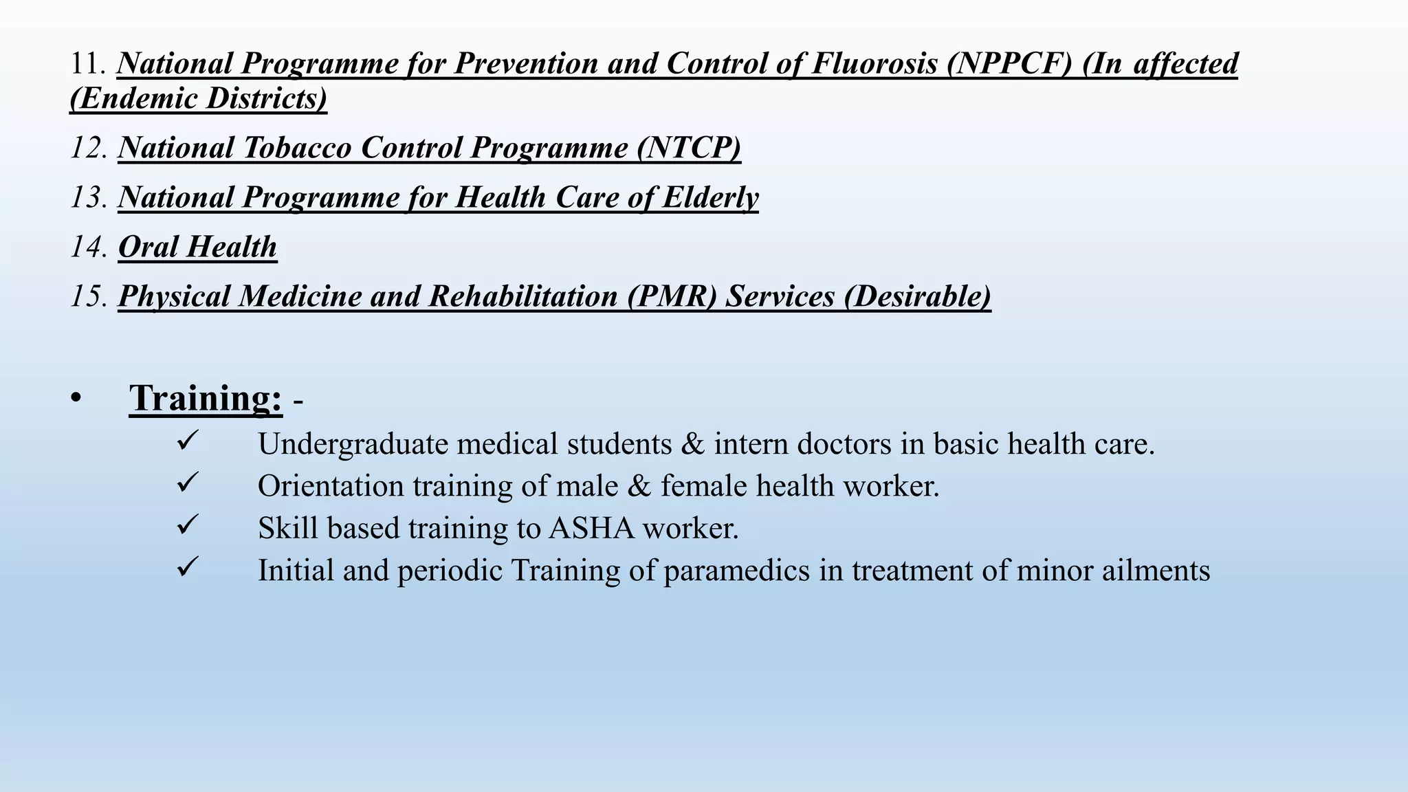 PHC Primary Health Centre | PPTX