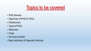 PHC Primary Health Centre | PPTX