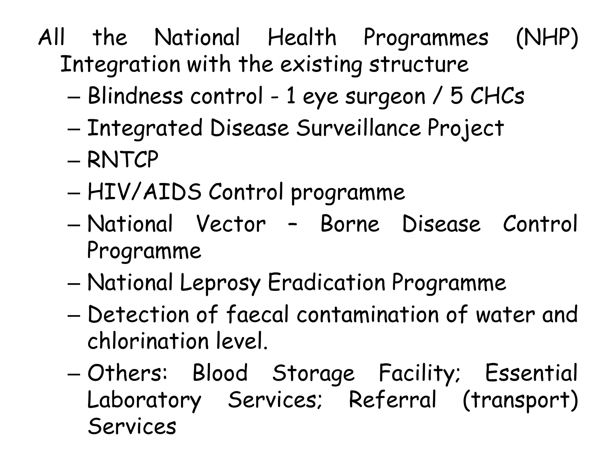 Iphs for community health centres | PPTX