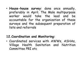 Iphs for subcentre | PDF