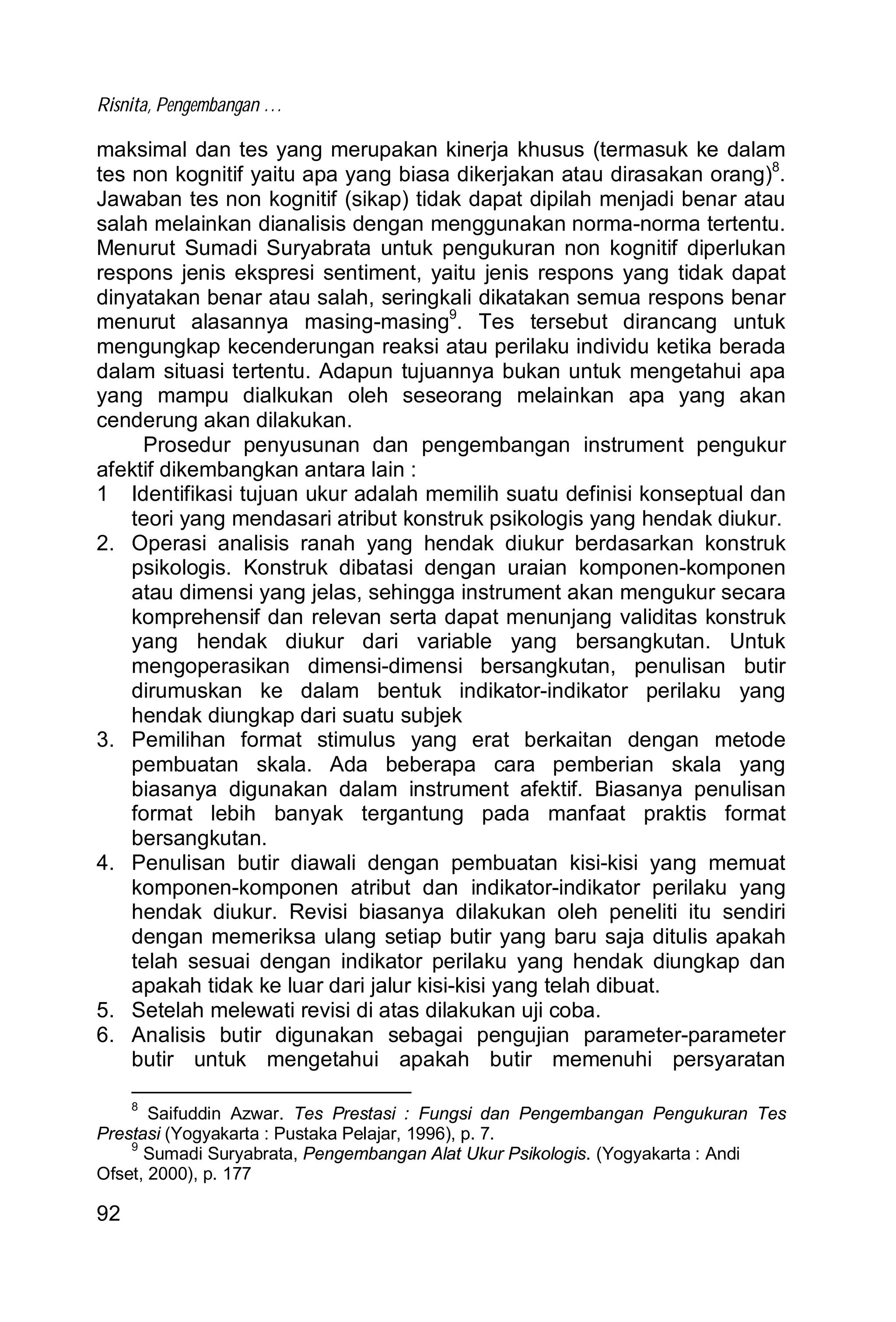 Skala Model Likert | PDF