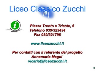 I piani di miglioramento liceo zucchi monza | PPT