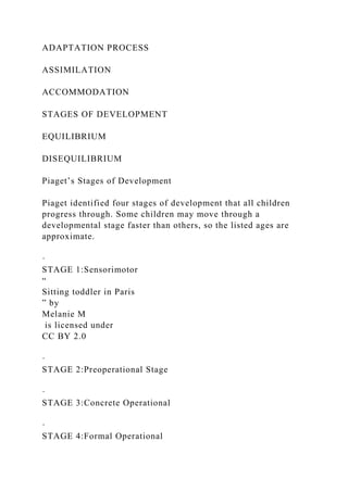 I picked Piagets Cognitive Development TheoryAssignment In.docx