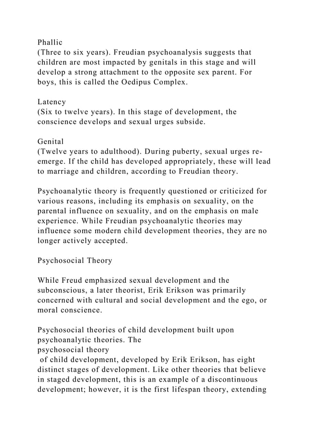 I picked Piagets Cognitive Development TheoryAssignment In.docx