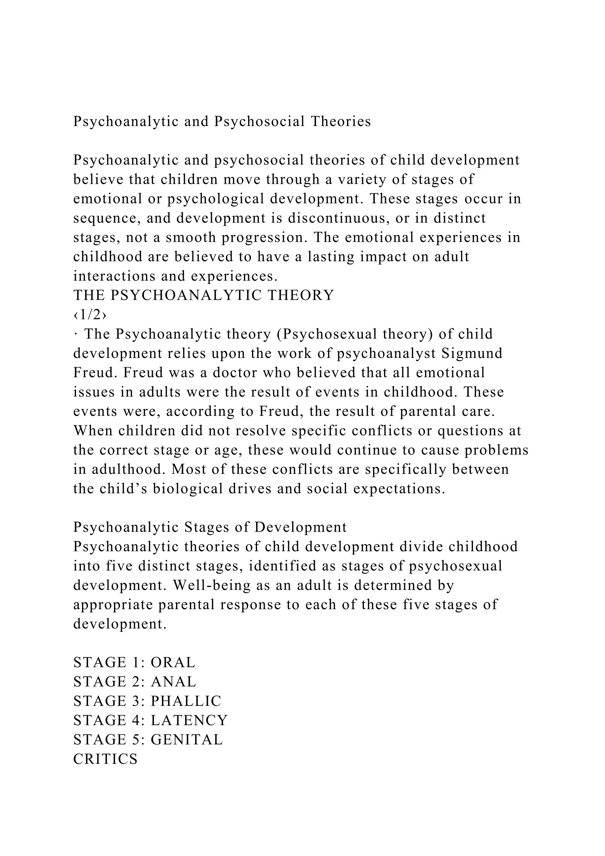 I picked Piagets Cognitive Development Theory Assignment Instruc.docx