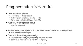 IP datagram structure, ICMP,DHCP, NAT Introduction | PPTX