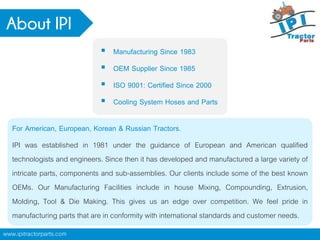 International Polymer Industries Pvt. Ltd. | PPTX | Manufacturing ...